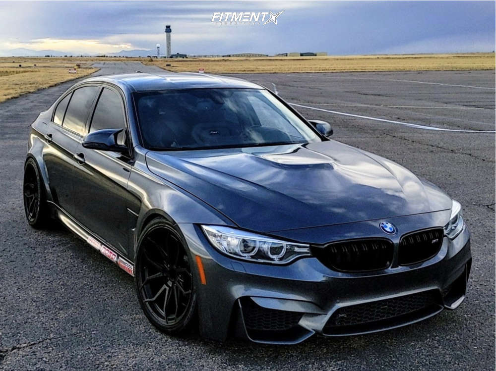 2016 BMW M3 Base with 19x11 Momo Anzio and Bridgestone 305x30 on ...