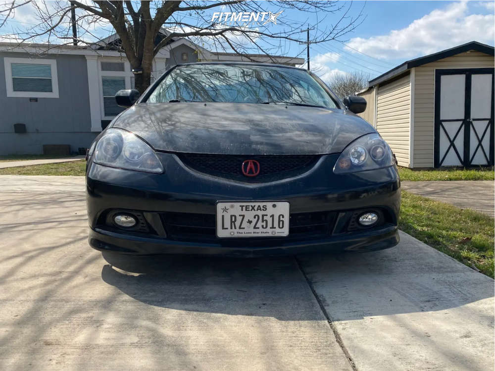 2005 Acura RSX Base with 17x8 Enkei Ts-5 and Vercelli 225x45 on Coilovers | 2130989 | Fitment ...