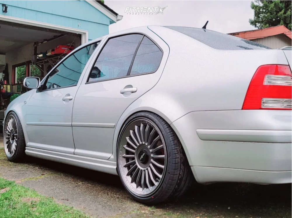 2003 Volkswagen Jetta GLI with 18x8.5 Rotiform Buc-m and Lexani 215x40 ...