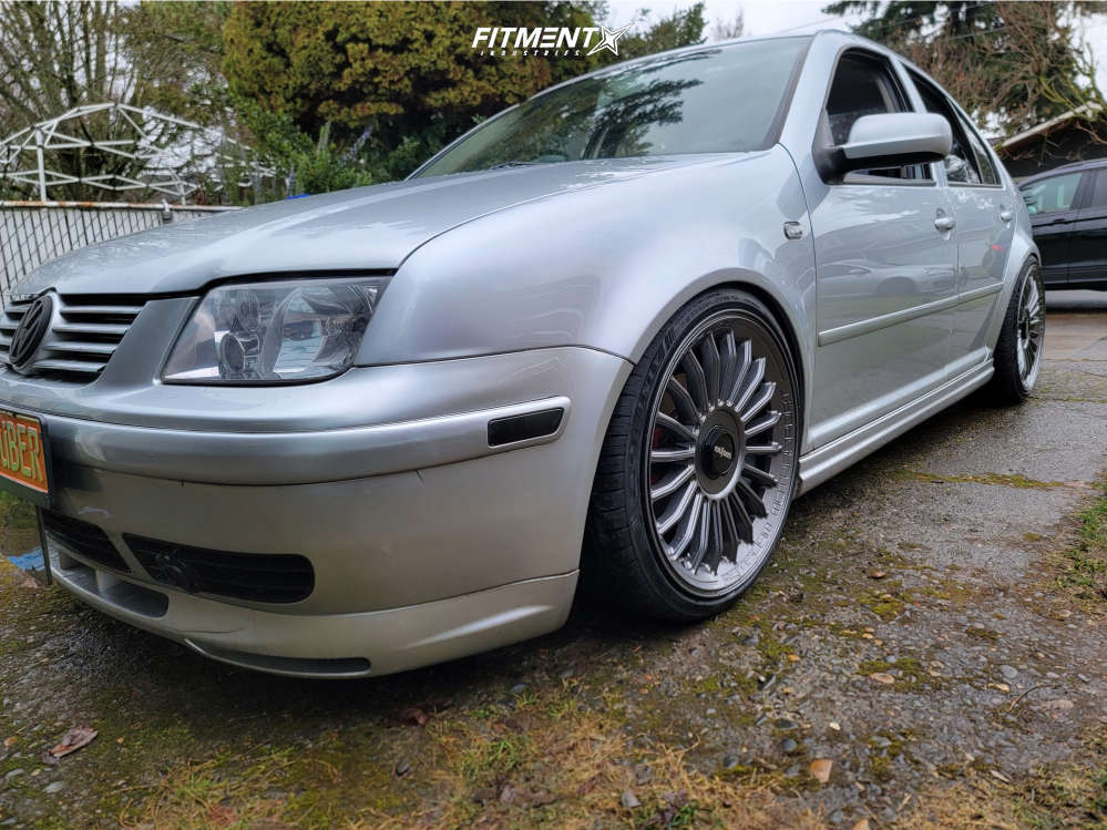 2003 Volkswagen Jetta GLI with 19x8.5 Rotiform Buc-m and Lexani 225x35 ...