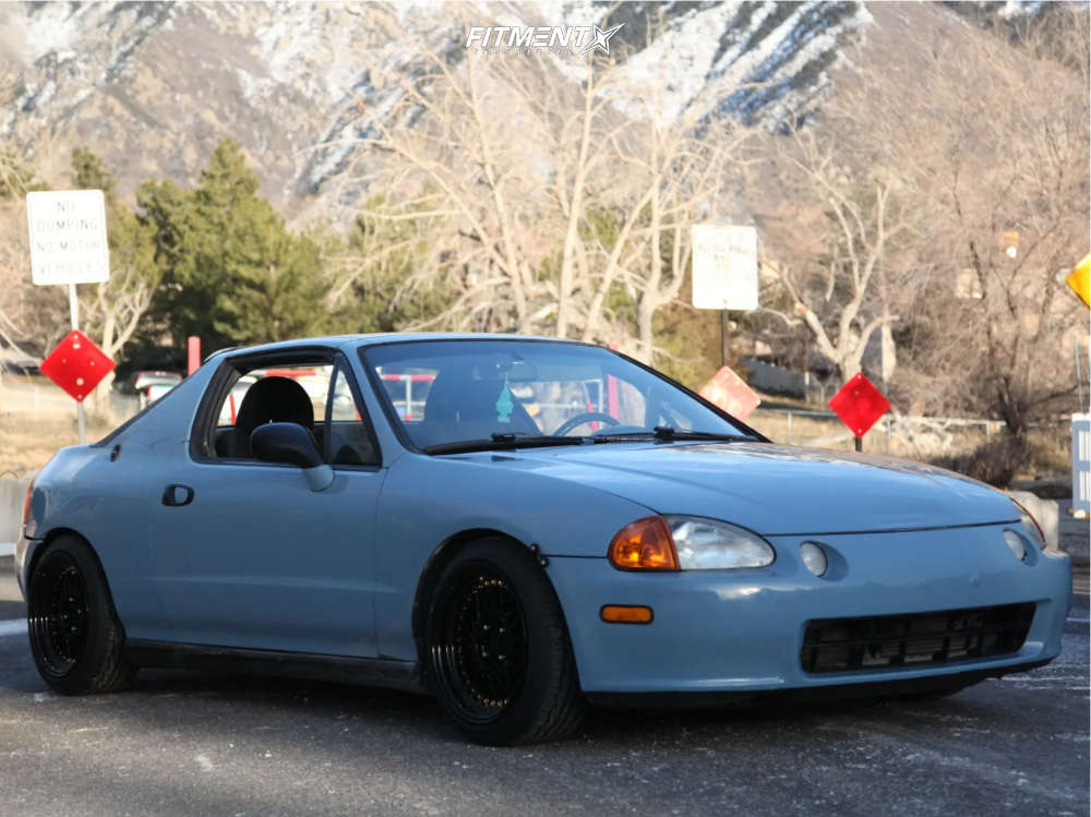 1995 Honda Civic Del Sol Si with 15x8 Aodhan Ah05 and Toyo Tires 195x45 ...