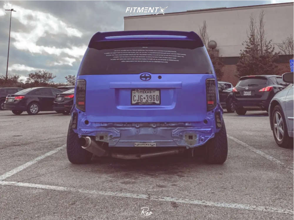 2010 Scion XB Base with 19x8.5 Zedd Slm and Federal 215x35 on Coilovers ...