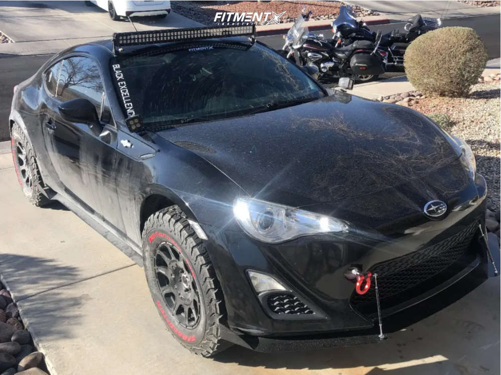 2013 Scion FR-S Base with 16x7 Method Mr502 and BFGoodrich 235x70 on ...