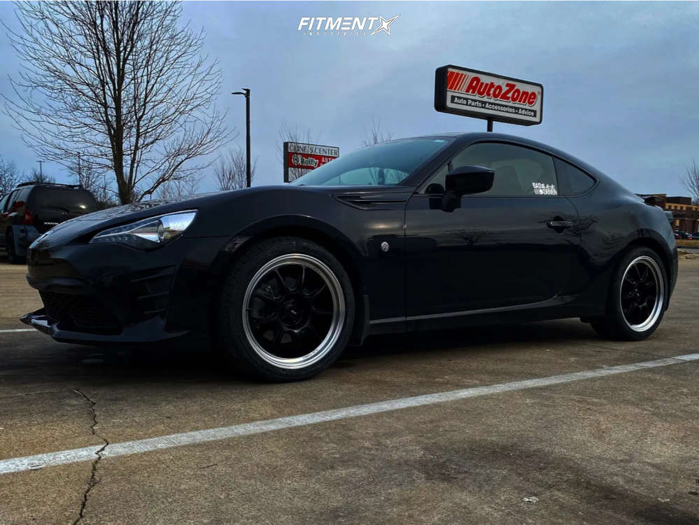 2017 Toyota 86 Base with 18x8.5 Konig Countergram and Michelin 245x35 ...