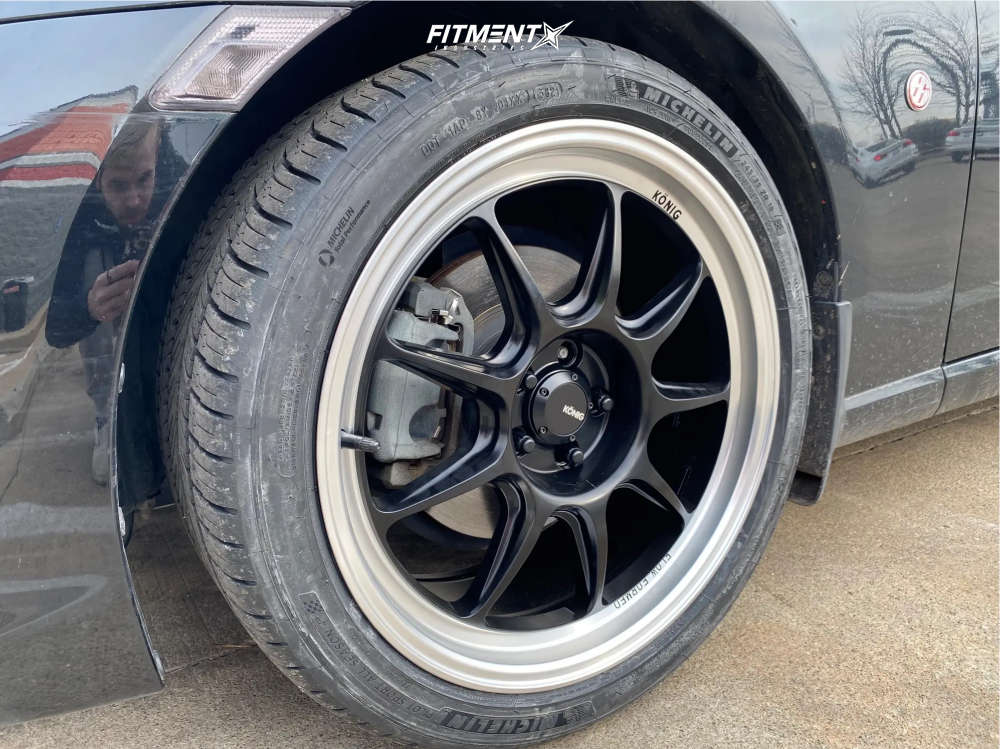 2017 Toyota 86 Base with 18x8.5 Konig Countergram and Michelin 245x35 ...