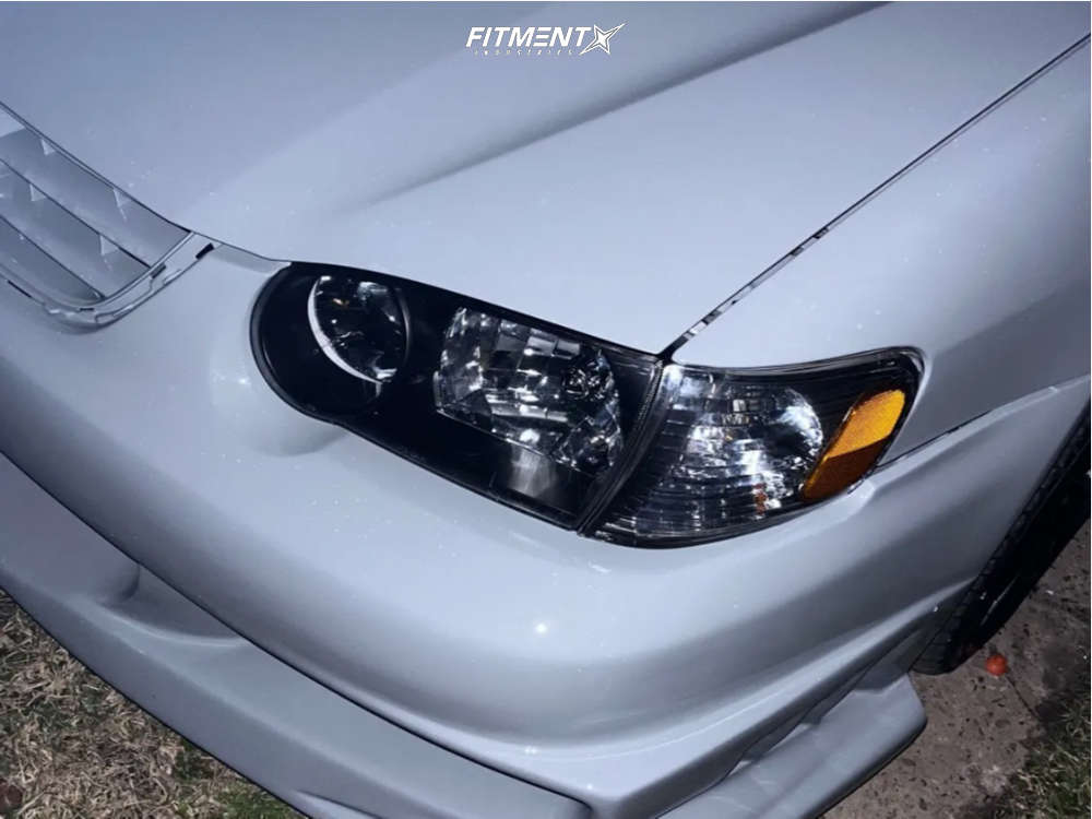 1998 Toyota Corolla LE with 16x7 Dai Alloys DW110 Nerve and Achilles ...