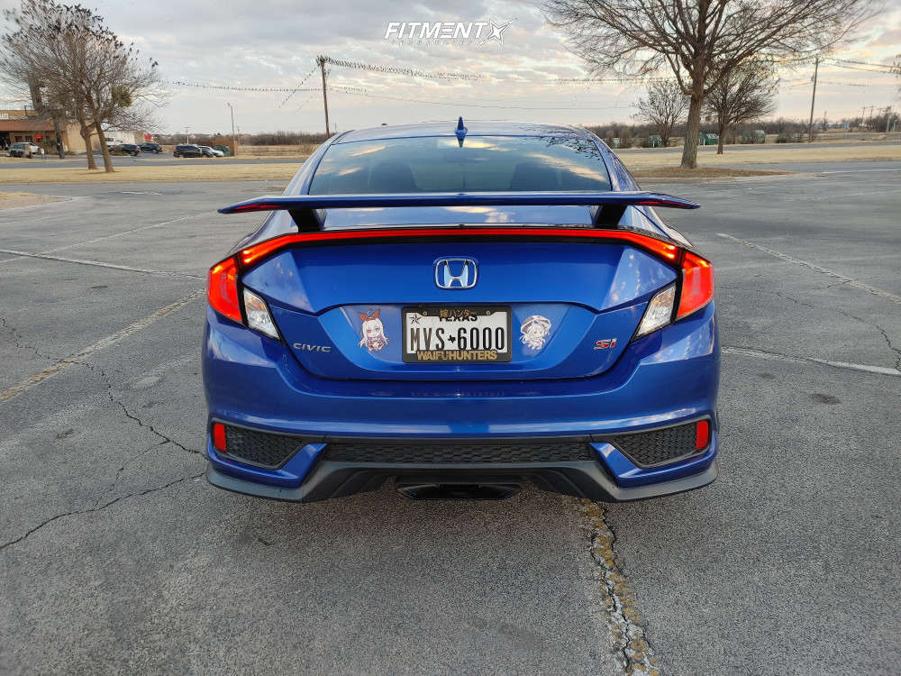 2017 Honda Civic Si with 18x8.5 Option Lab R716 and Falken 235x40 on ...