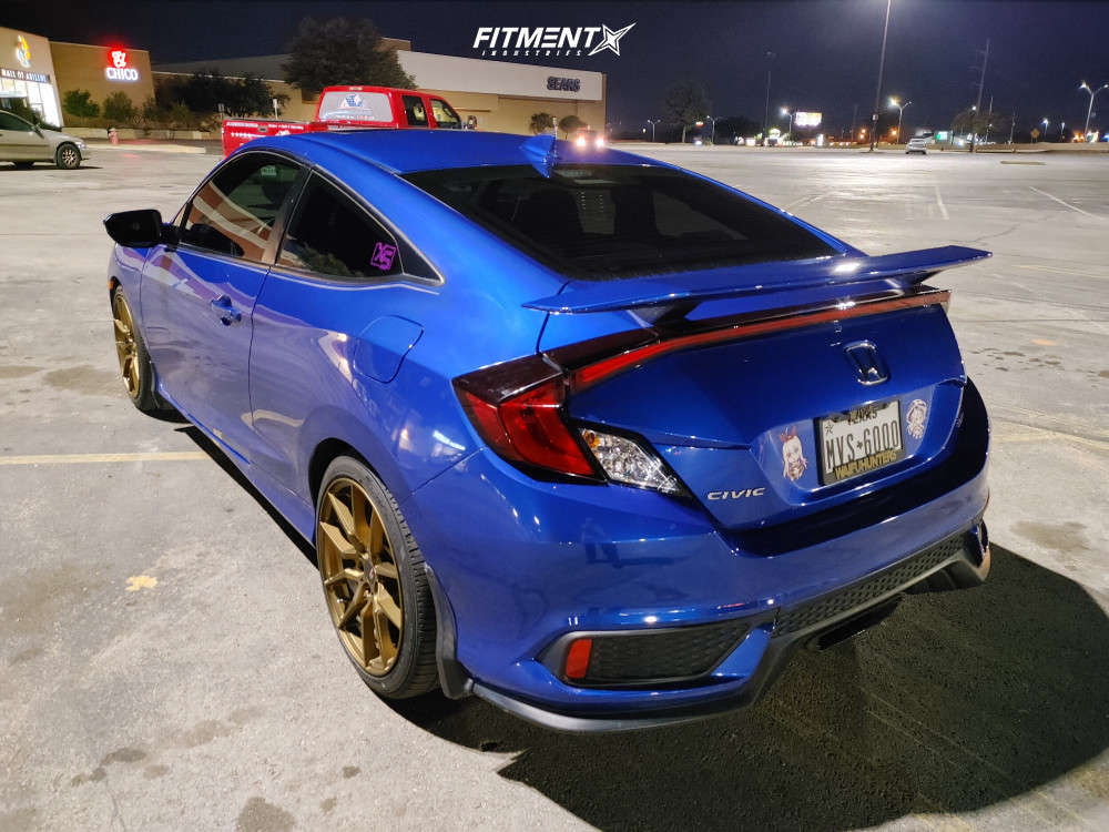 2017 Honda Civic Si with 18x8.5 Option Lab R716 and Falken 235x40 on ...