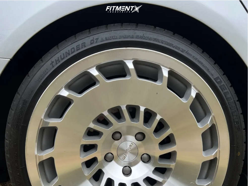 2011 Audi S4 Base with 19x10 Rotiform Ccv and Delinte 255x35 on Stock ...