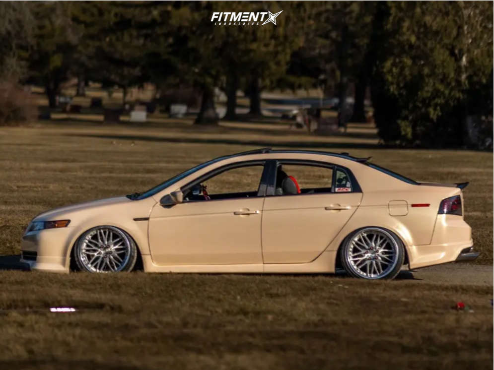 2006 Acura TL Base with 19x9.5 Leon Hardiritt Bugel and Kumho 225x35 on ...