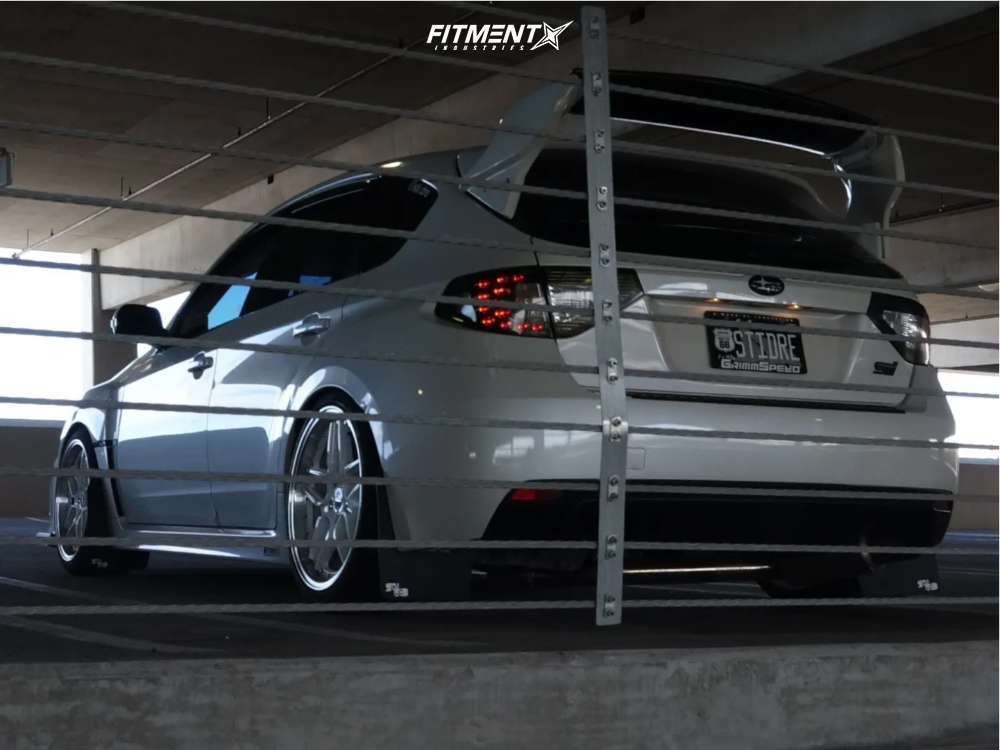 2013 Subaru WRX STI Base with 18x8.5 ESR Cs15 and Continental 225x40 on ...