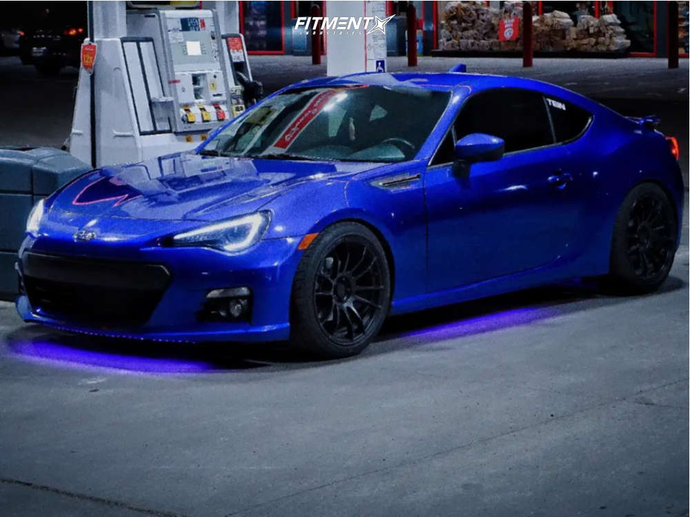 2015 Subaru BRZ Limited with 18x8.5 AVID1 AV20 and Vercelli 235x40 on Lowering Springs | 2136768 ...