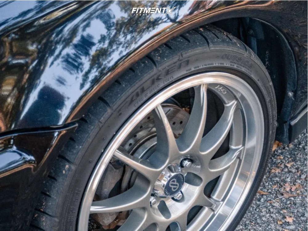 1997 Honda Civic EX with 17x7 Enkei J10 and Falken 205x40 on Coilovers ...