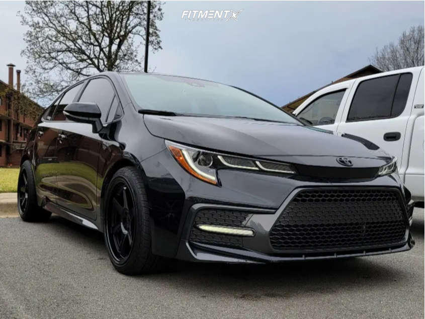 2020 Toyota Corolla SE with 18x9.5 ESR SR09 and Vercelli 235x40 on ...