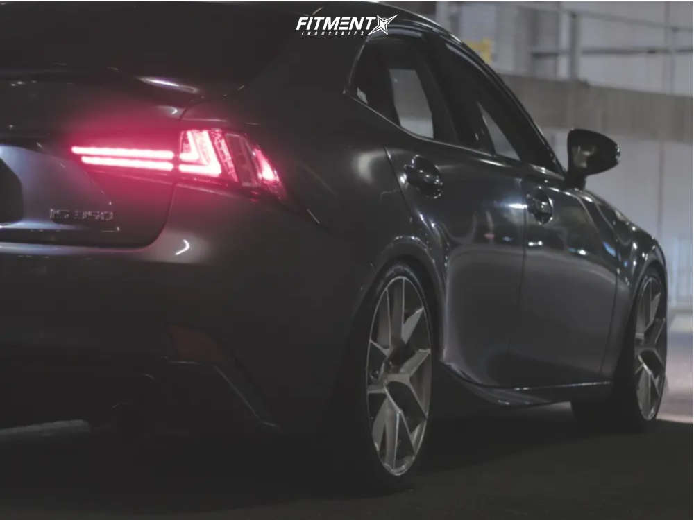 2014 Lexus IS350 Base with 19x8.5 Aodhan Aff7 and Lexani 265x30 on ...