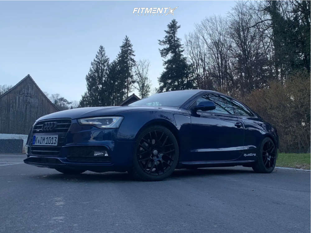 2013 Audi A5 Quattro S-line with 18x8.5 JR Jr30 and Continental 245x40 ...