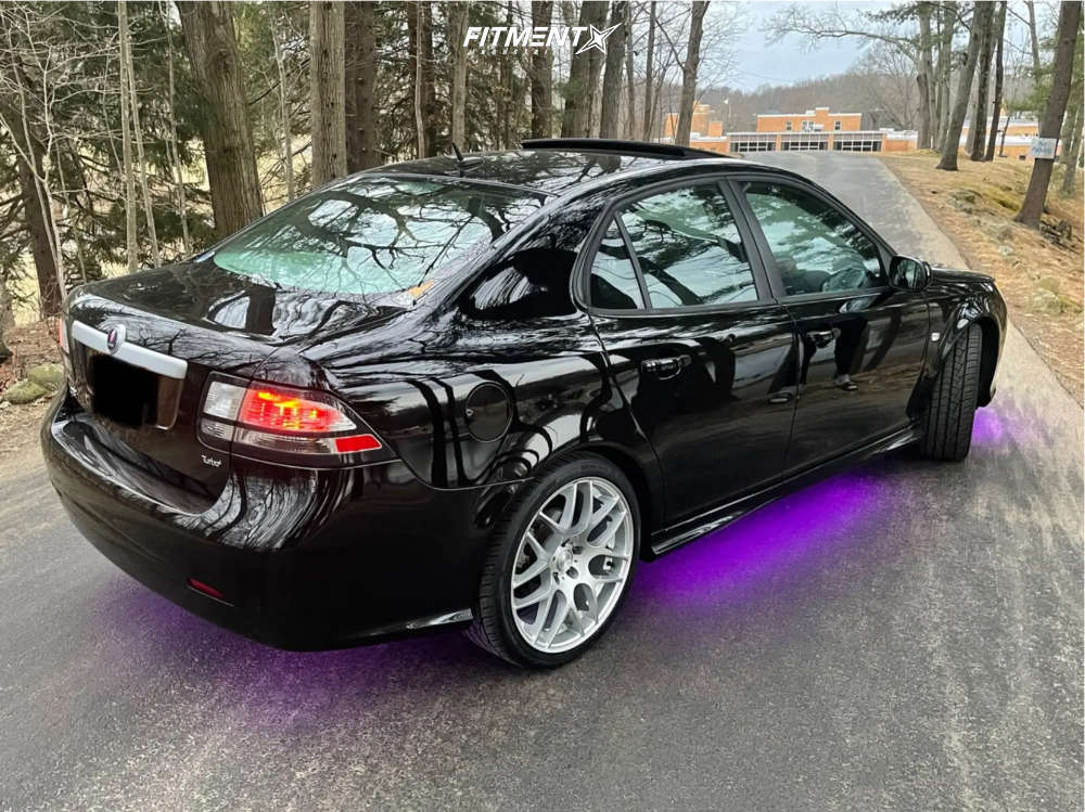 2011 Saab 9-3 Turbo4 with 19x8.5 MRR Uo2 and General 245x35 on Stock Suspension | 2140292 ...