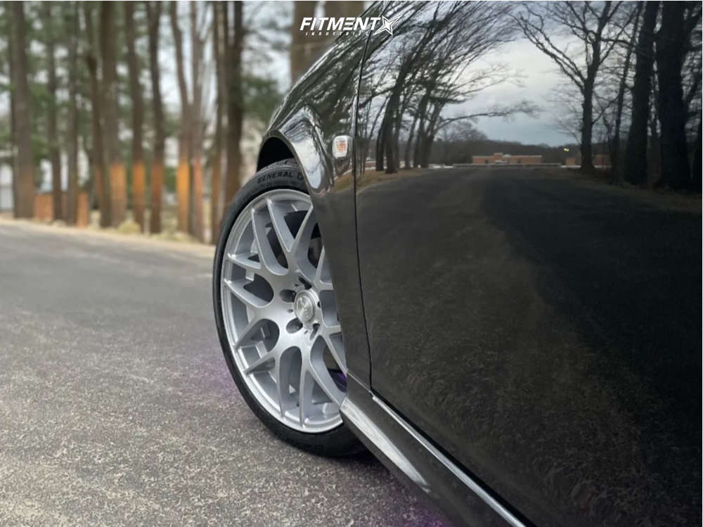 2011 Saab 9-3 Turbo4 with 19x8.5 MRR Uo2 and General 245x35 on Stock ...