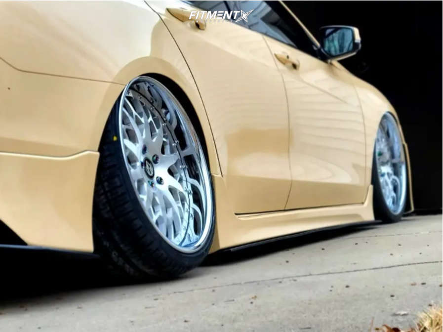 2015 Acura TLX SH-AWD with 20x9 VIP Modular VX910 and Falken 245x30 on ...