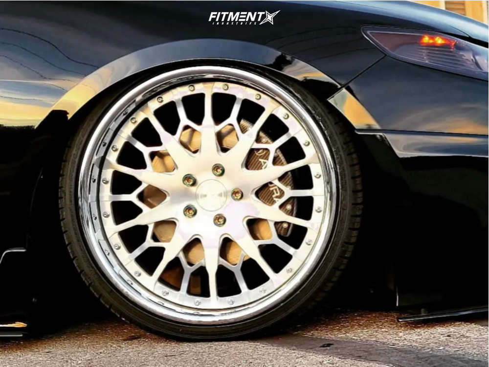 2015 Acura TLX SH-AWD with 20x9 VIP Modular VX910 and Falken 245x30 on ...