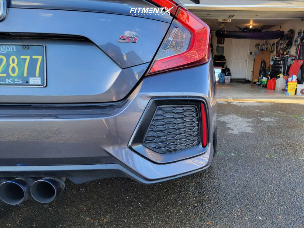 2019 Honda Civic Si with 19x9.5 ESR SR07 and Michelin 245x30 on ...