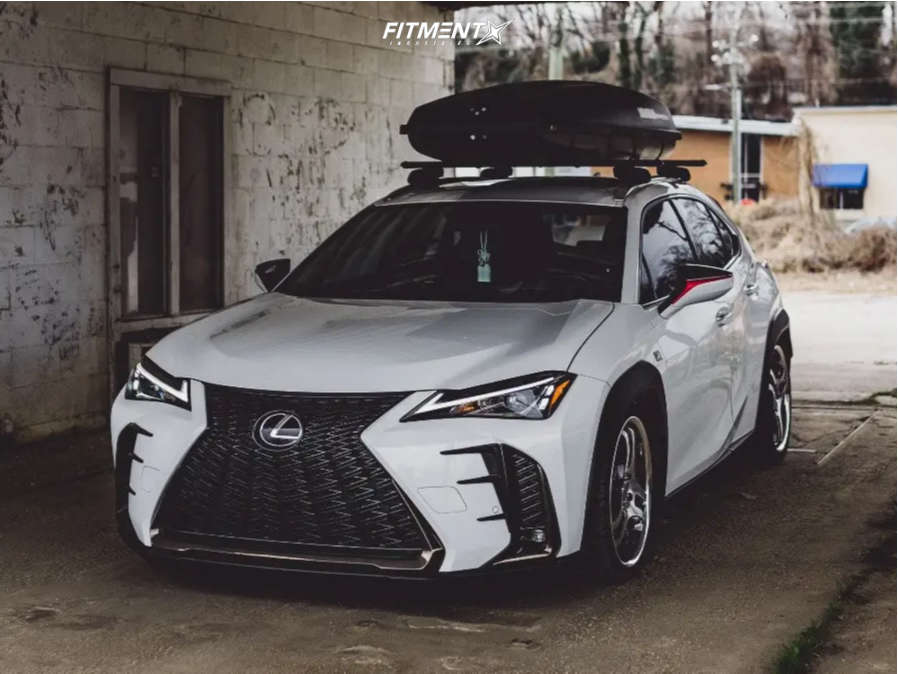 2021 Lexus UX200 F Sport with 19x8 Racing Hart S3 Pro and Achilles ...