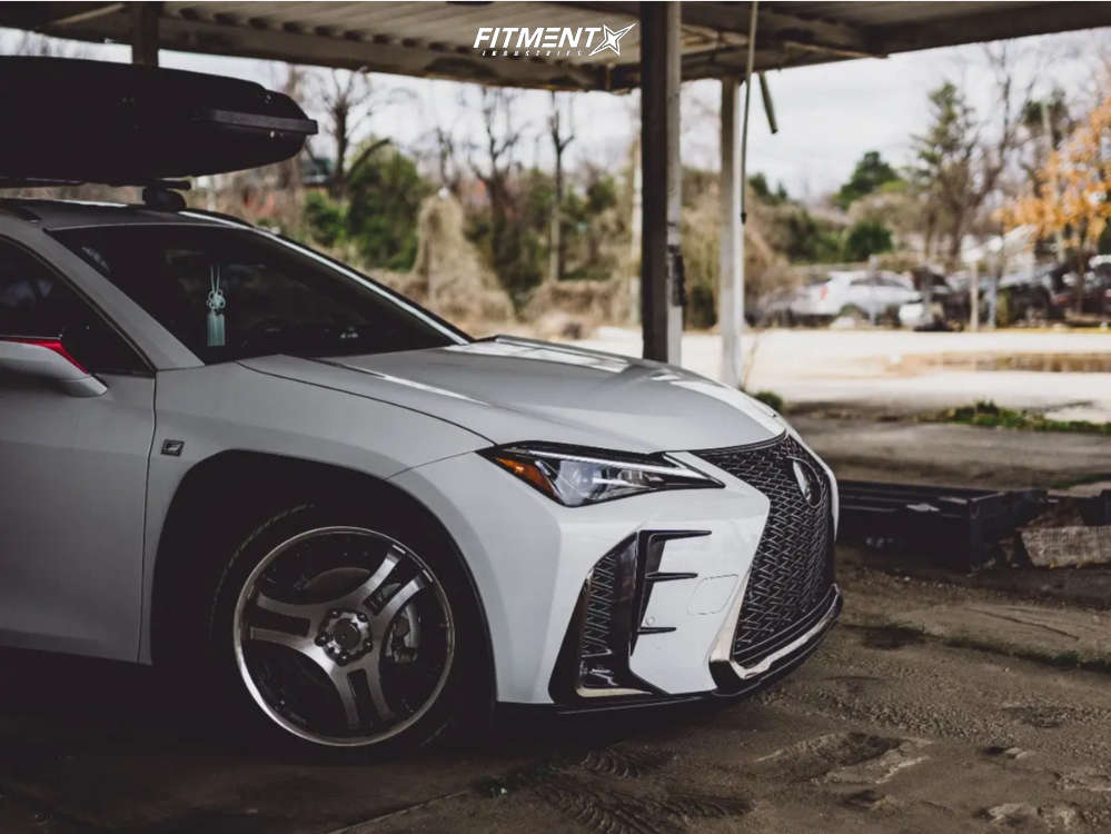 2021 Lexus UX200 F Sport with 19x8 Racing Hart S3 Pro and Achilles ...