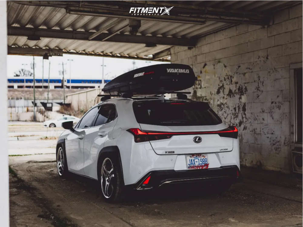 2021 Lexus UX200 F Sport with 19x8 Racing Hart S3 Pro and Achilles ...