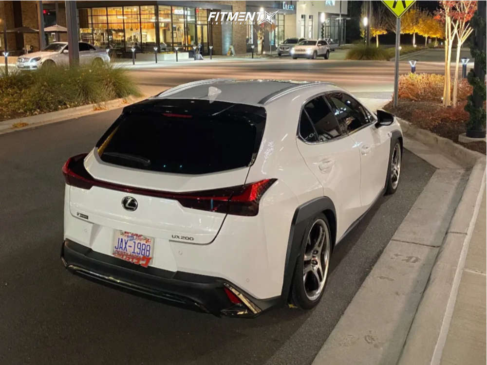 2021 Lexus UX200 F Sport with 19x8 Racing Hart S3 Pro and Achilles ...