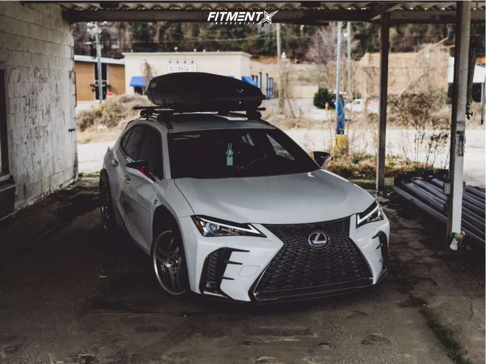 2021 Lexus UX200 F Sport with 19x8 Racing Hart S3 Pro and Achilles ...