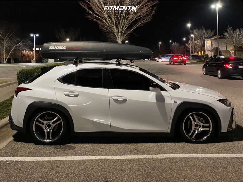 2021 Lexus UX200 F Sport with 19x8 Racing Hart S3 Pro and Achilles ...