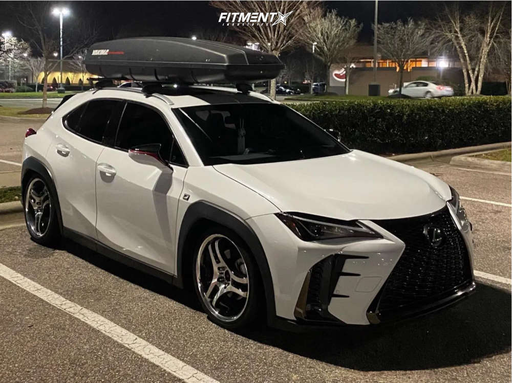 2021 Lexus UX200 F Sport with 19x8 Racing Hart S3 Pro and Achilles ...