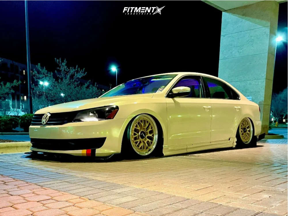 2013 Volkswagen Passat SE with 19x8.5 Rotiform Lsr and Toyo Tires ...