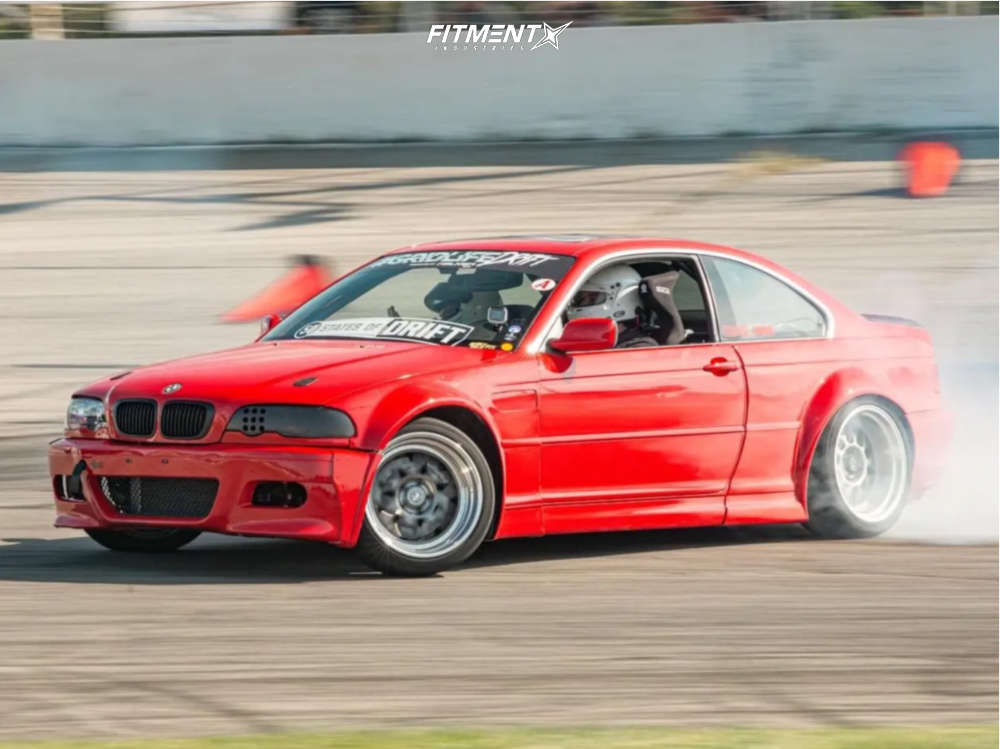 2001 BMW 330Ci Base with 18x10 Forgestar M14 and Kenda 255x35 on ...
