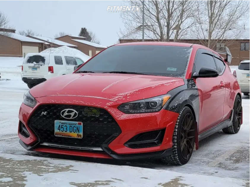 2020 Hyundai Veloster N Performance with 18x8.5 Aodhan Ah-x and ...