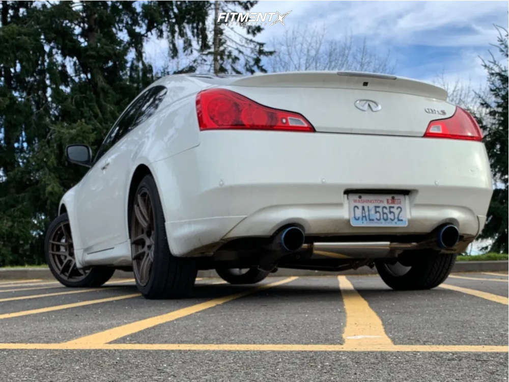 2011 INFINITI G37 X Sport with 19x8.5 ESR Cs8 and Yokohama 225x45 on ...