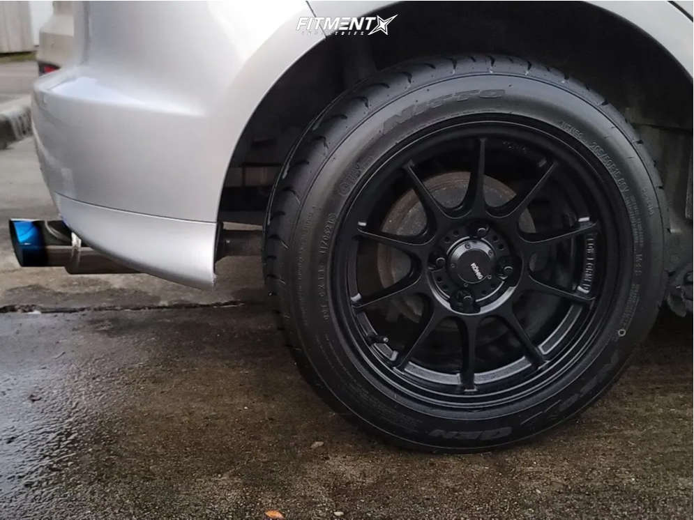 2013 Honda Fit Sport with 15x7.5 Konig Dekagram and Nitto 205x50 on Stock Suspension | 2144111 ...