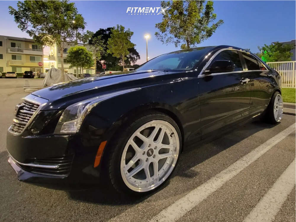 2018 Cadillac ATS Luxury with 19x9.5 ESR Cs15 and Venom Power 235x35 on ...
