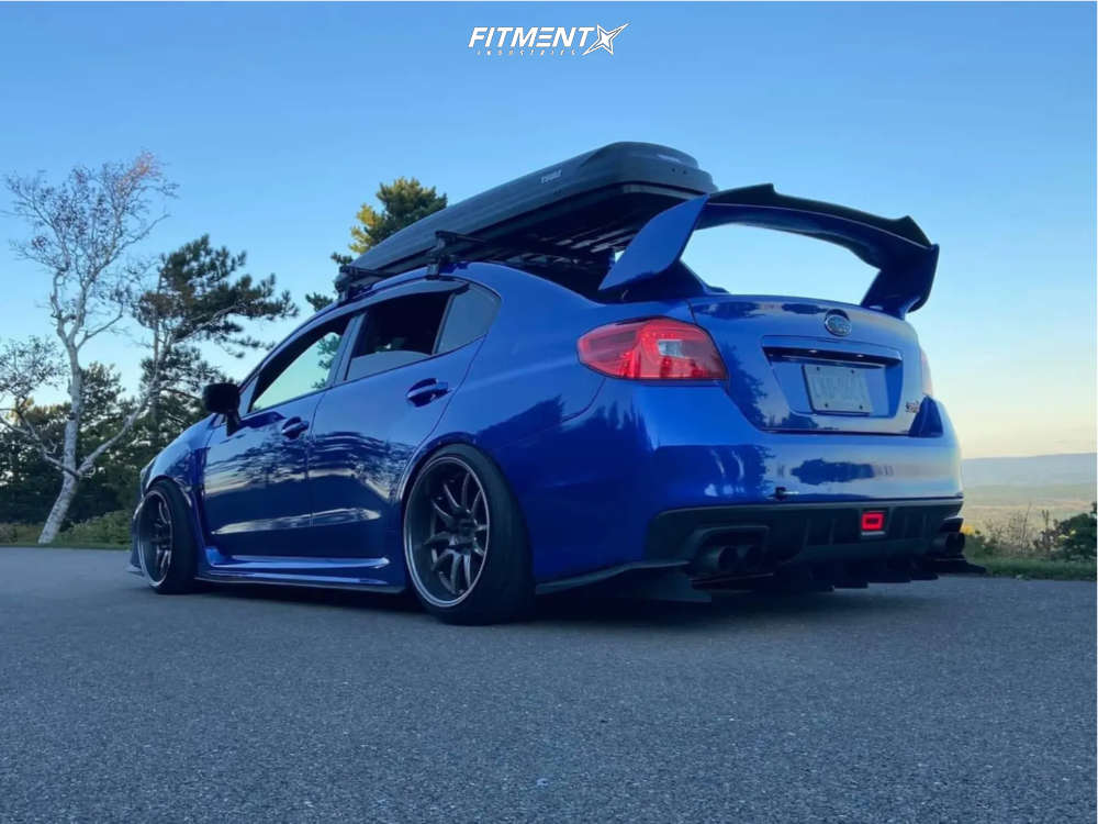 2017 Subaru WRX STI Base with 18x10.5 Aodhan DS02 and Federal 225x40 on ...