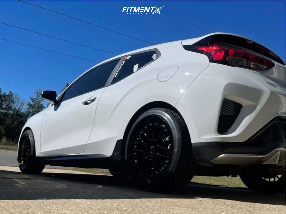 2019 Hyundai Veloster Turbo R-Spec with 18x8.5 XXR 521 and Nitto 225x40 ...