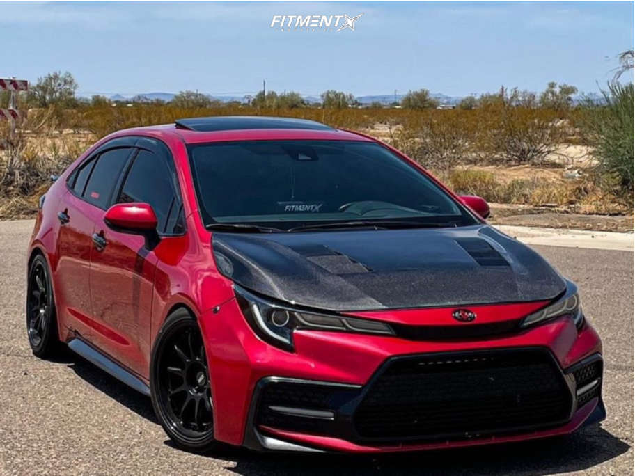 2020 Toyota Corolla SE with 18x8.5 ESR Cs12 and Laufenn 225x40 on ...
