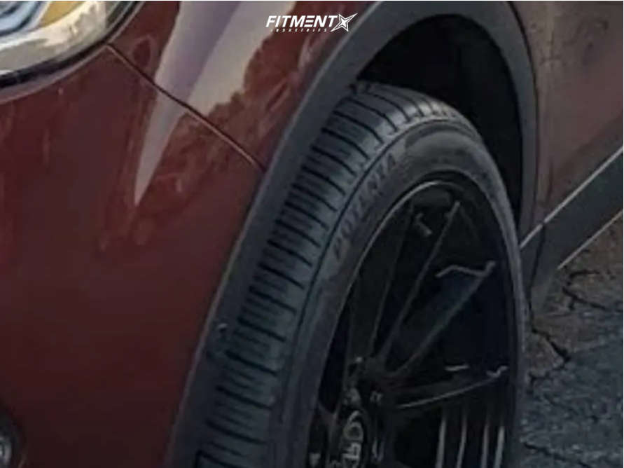 2018 Ford Escape Titanium with 19x9.5 Ground Force Gf6 and Bridgestone ...