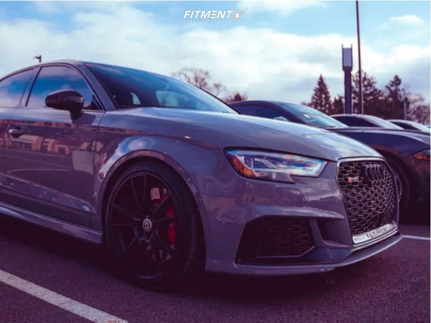 2019 Audi RS3 Base with 19x9.5 HRE FlowForm Ff04 and Continental 265x30 ...
