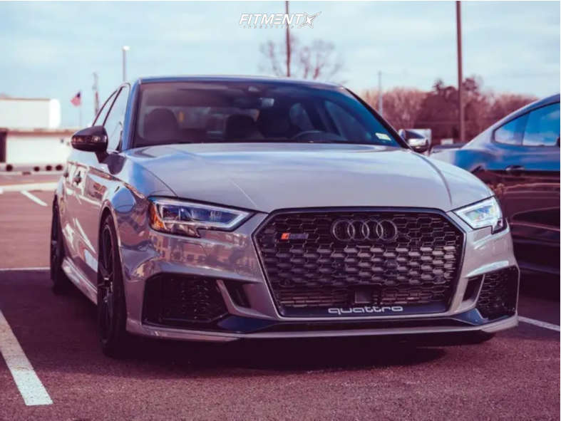 2019 Audi RS3 Base with 19x9.5 HRE FlowForm Ff04 and Continental 265x30 ...