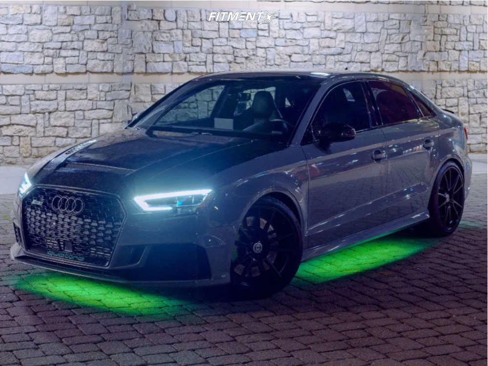 2019 Audi RS3 Base with 19x9.5 HRE FlowForm Ff04 and Continental 265x30 ...