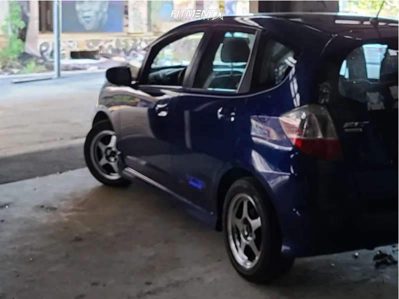 2013 Honda Fit Sport with 15x6.5 AVID1 AV8 and Falken 195x55 on Stock Suspension | 2149396 ...