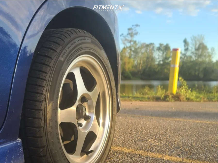 2013 Honda Fit Sport with 15x6.5 AVID1 AV8 and Falken 195x55 on Stock Suspension | 2149396 ...