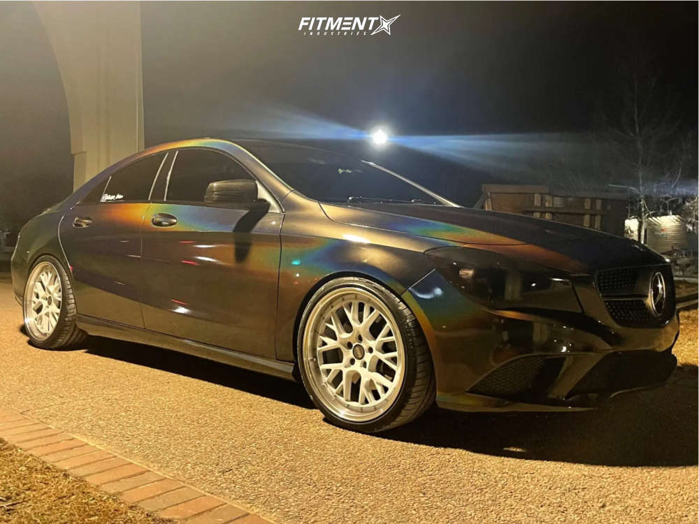 2015 Mercedes-Benz CLA250 Base with 19x8.5 ESR Cs11 and Petlas 225x35 ...