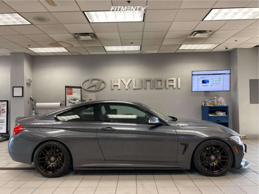 2014 BMW 435i XDrive Base with 19x9.5 Forgestar F14 and Federal 245x35 ...