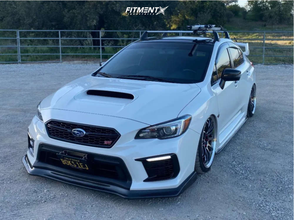 2021 Subaru WRX STI Base with 19x9.5 Work Emotion ZR10 and Toyo Tires ...